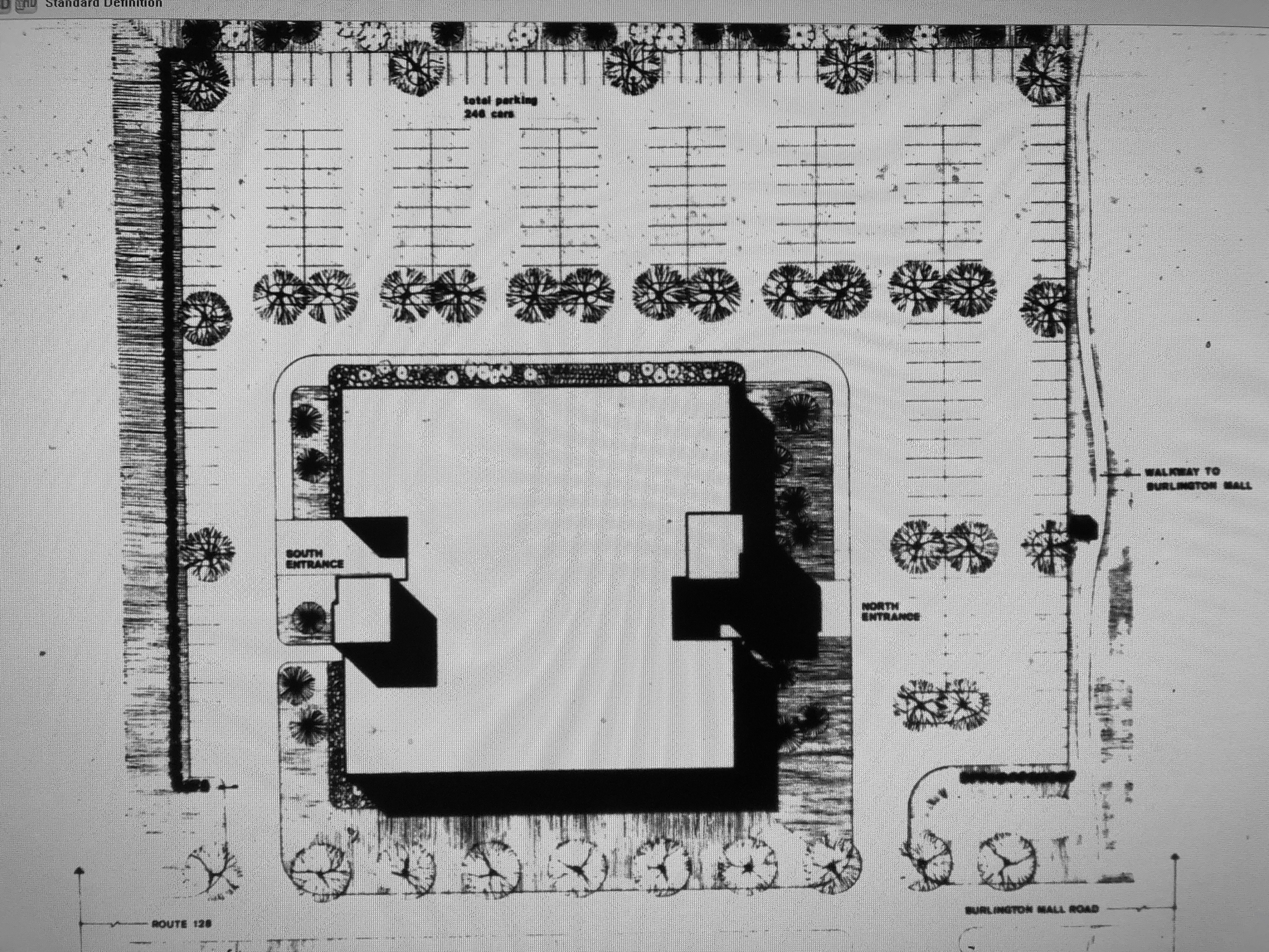 New England Executive Park site plan – Burlington Retro