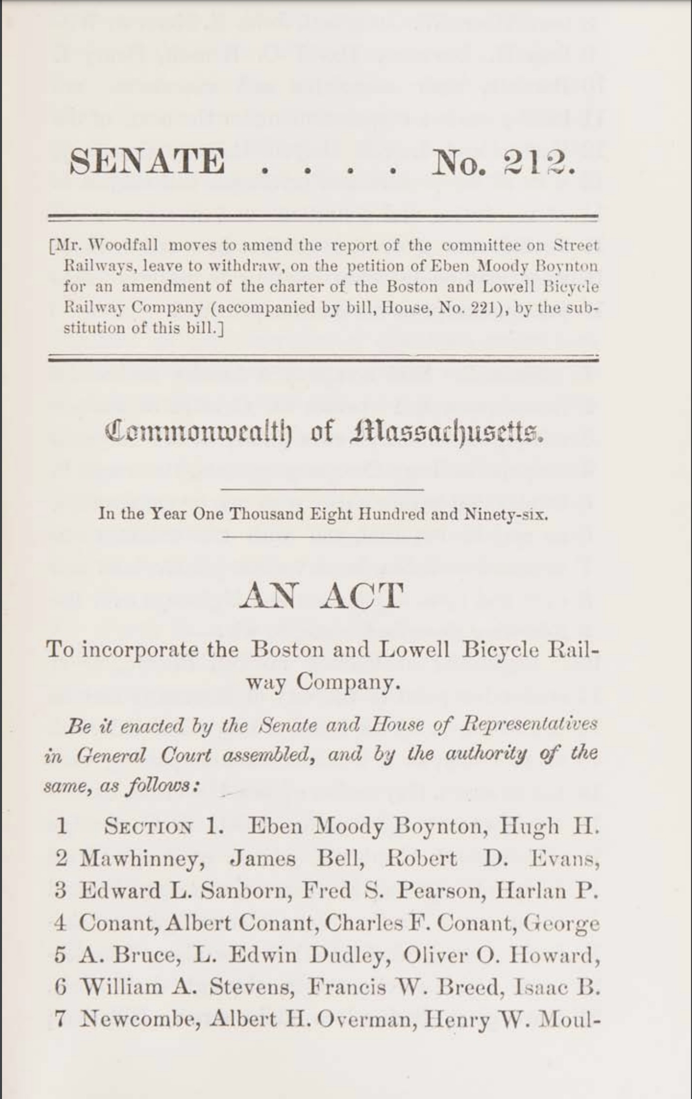 Senate Bill 0212 – Burlington Retro