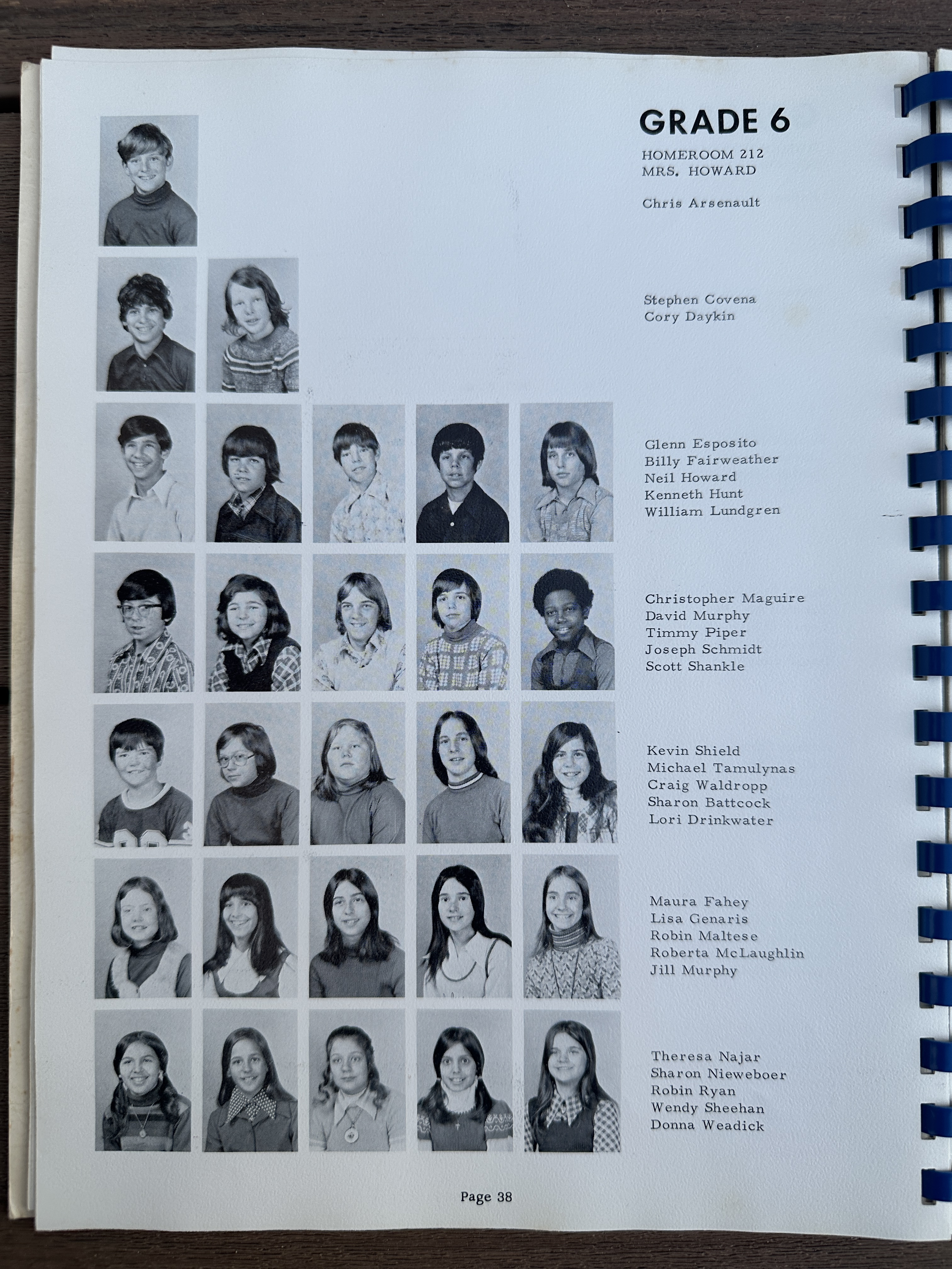 Middle school 1970s – Burlington Retro