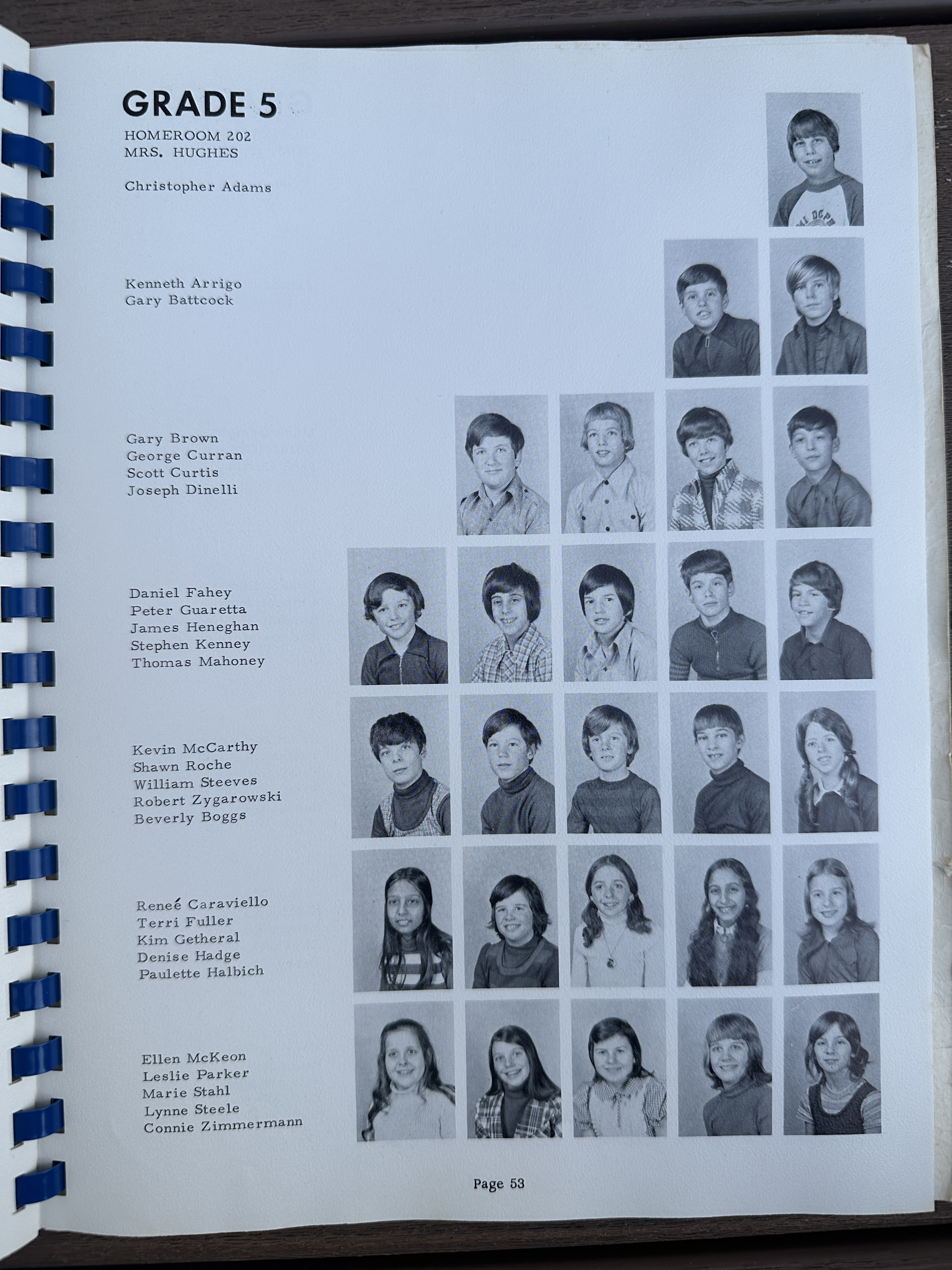 Middle school 1970s – Burlington Retro