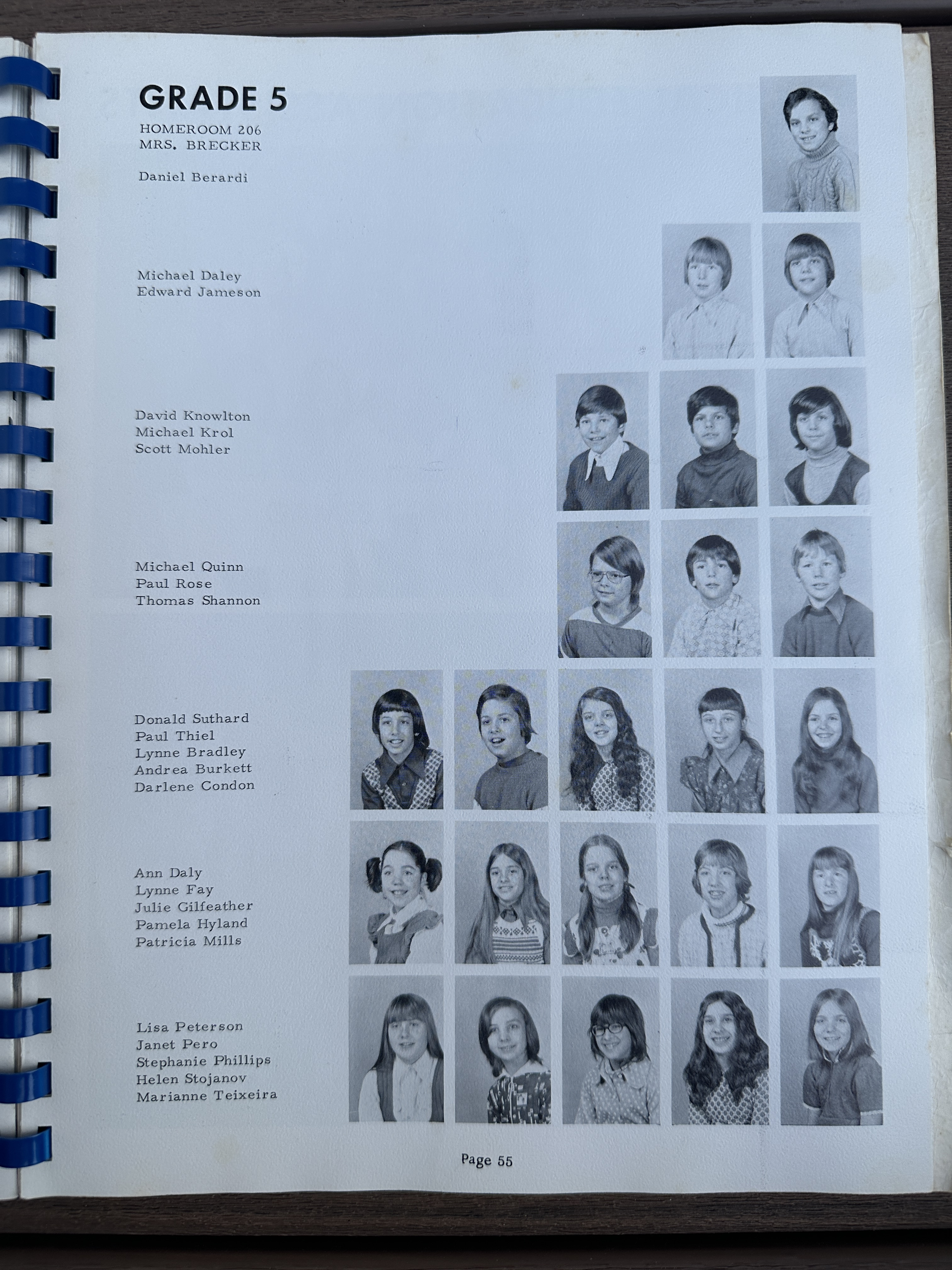 Middle school 1970s – Burlington Retro